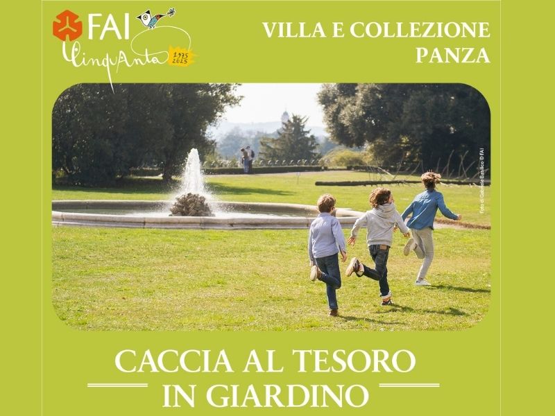 Caccia al Tesoro in giardino a Villa Panza - Varese-Al Museo
