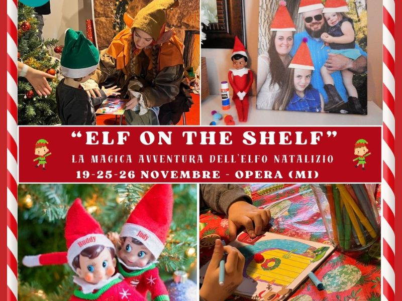 Elf on the Shelf: la magica esperienza dell’elfo natalizio!-Laboratori ...