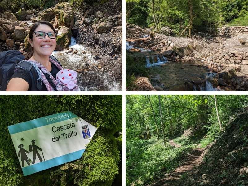 La Cascata del Trallo di Brusimpiano