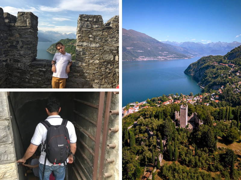 Alla scoperta del Castello di Vezio tra fantasmi e viste mozzafiato