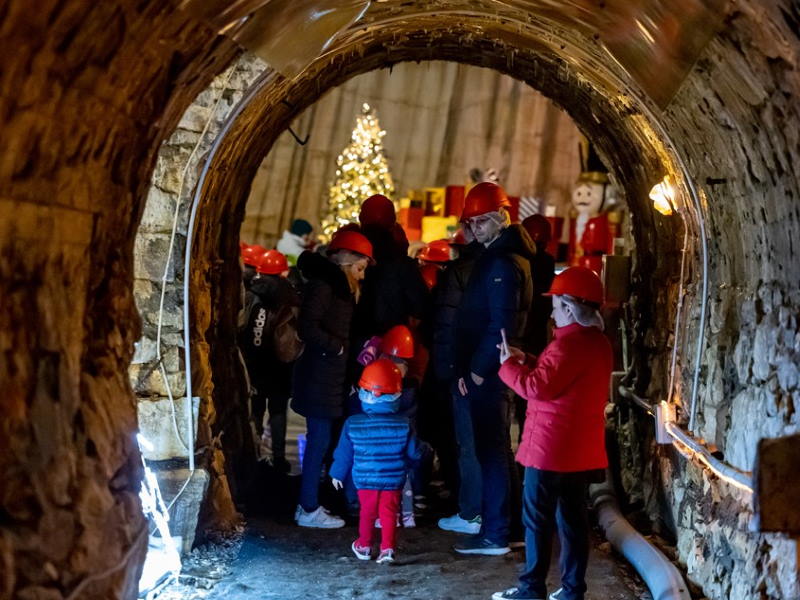 La grotta di Babbo Natale di Ornavasso-Natale