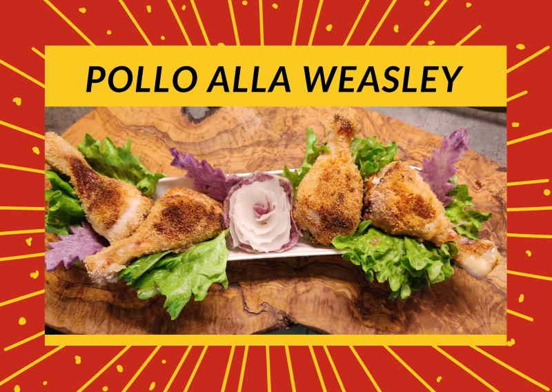 Pollo al forno alla Weasley