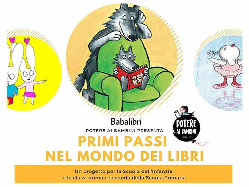 Primi passi nel mondo dei libri a Potere ai Bambini